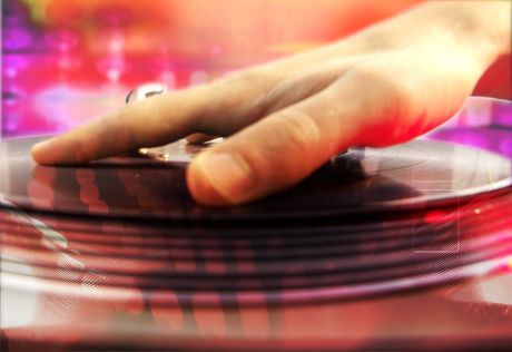 Dj Hand On Turntable Editorial Stock Photo - Stock Image | Shutterstock