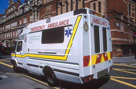 London Ambulance Service Van Editorial Stock Photo - Stock Image ...