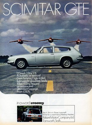 1970 Reliant Scimitar Gte Se5 Editorial Stock Photo - Stock Image ...