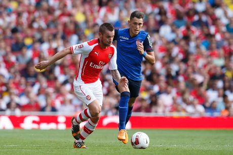 Mathieu Debuchy Arsenal Editorial Stock Photo - Stock Image | Shutterstock