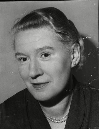 Miss Joan Smith Journalist Gilbert Hardings - Foto de stock de ...