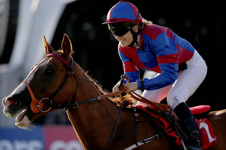 Sergeant Pink Emma Sayer Win Carlisle Editorial Stock Photo - Stock ...