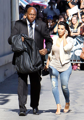 Kim Kardashian West Bodyguard Editorial Stock Photo - Stock Image ...