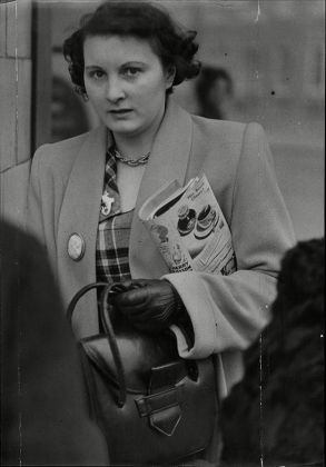 Mrs Cynthia Hume On Her Way Editorial Stock Photo - Stock Image ...