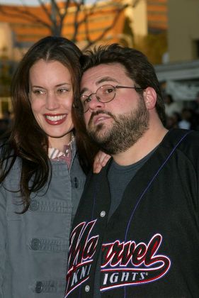 Kevin Smith His Wife Jennifer Schwalbach Editorial Stock Photo - Stock ...