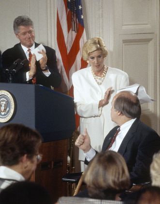 United States President Bill Clinton Sarah Editorial Stock Photo ...