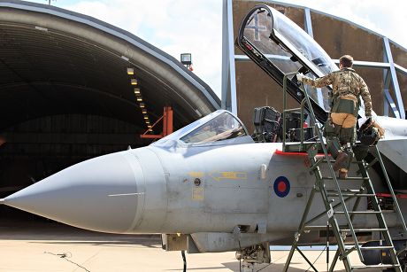 Tornado Gr4 Equipped Litening Iii Pod Editorial Stock Photo - Stock ...