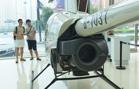 Helicopter On Display Store Helicopter Manufacturer Editorial Stock ...