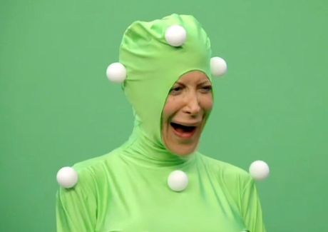 Angelique Morgan During Her Green Screen Editorial Stock Photo - Stock ...