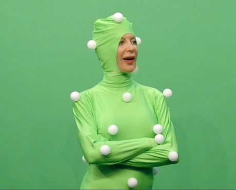 Angelique Morgan During Her Green Screen Editorial Stock Photo - Stock ...