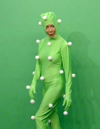 Angelique Morgan During Her Green Screen Editorial Stock Photo - Stock ...