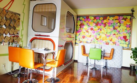 Guests Rest Capsule Hotel Xian Capsule Editorial Stock Photo - Stock ...