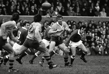 Llanellis Phil Bennett Right Teammate David Editorial Stock Photo ...