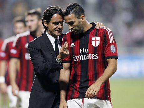 Filippo Inzaghi Adil Rami M During Editorial Stock Photo - Stock Image ...