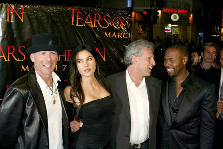 Bruce Willis Monica Bellucci Arnold Rifkin Editorial Stock Photo ...