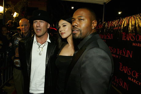 Bruce Willis Monica Bellucci Antoine Fuqua Editorial Stock Photo ...