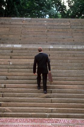 Male Office Worker Back Turned Walking Editorial Stock Photo - Stock ...
