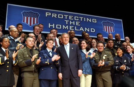 OPENING OF THE DEPARTMENT OF HOMELAND SECURITY, WASHINGTON DC, AMERICA ...