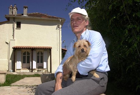 ERIC VIGNE HUSBAND OF THE LATE LOLO FERRARI AT HIS HOME NEAR GRASSE ...