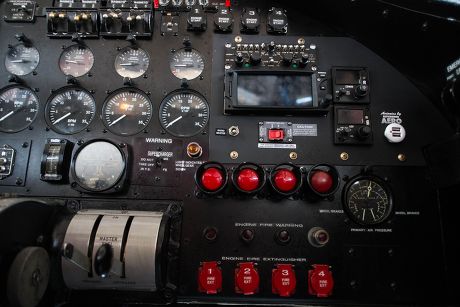 View Front Gunners Seat Avro Lancaster Editorial Stock Photo - Stock ...