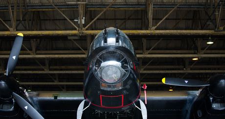 View Front Gunners Seat Avro Lancaster Editorial Stock Photo - Stock ...