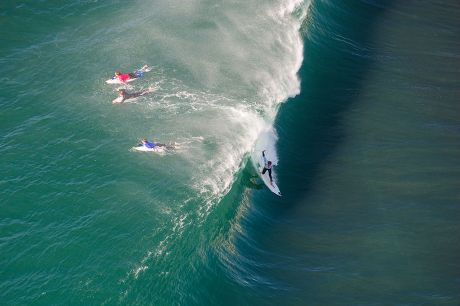 Australian Surfer Dean Morrison Dropping Into Editorial Stock Photo ...