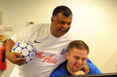 2111 Qpr Owner Tony Fernandes Playfully Editorial Stock Photo - Stock ...