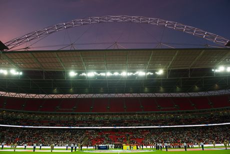 General View Wembley Stadium Empty Upper Editorial Stock Photo - Stock ...