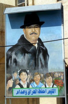 Poster Saddam Hussein Editorial Stock Photo - Stock Image | Shutterstock