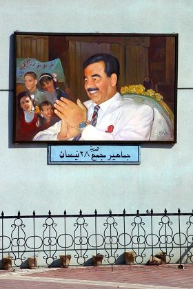 Poster Saddam Hussein Editorial Stock Photo - Stock Image | Shutterstock