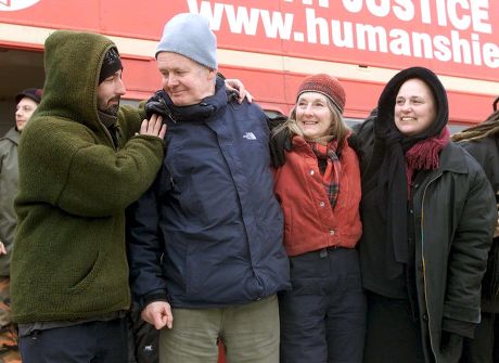 Human Shields Travel London Baghdad David Editorial Stock Photo - Stock ...