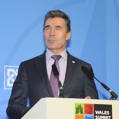 Nato Secretary General Anders Fogh Rasmussen Editorial Stock Photo ...