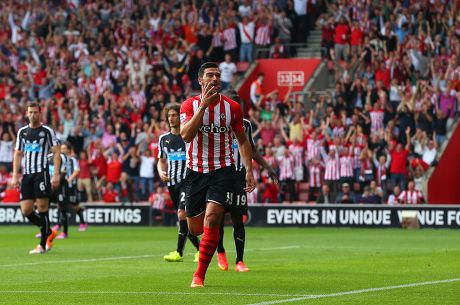 Graziano Pelle Southampton Celebrates Scoring His Editorial Stock Photo ...