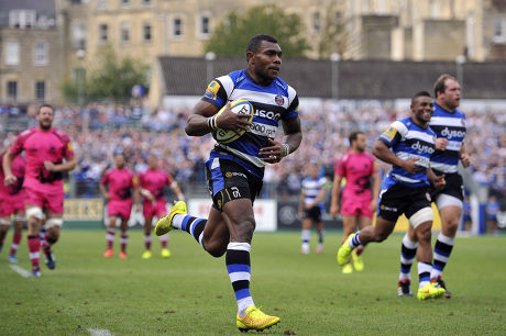 Jonathan Joseph Bath Rugby Scores His Editorial Stock Photo - Stock ...
