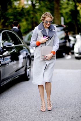 Street Style, Spring Summer 2015, London Fashion Week, Britain - 14 Sep ...
