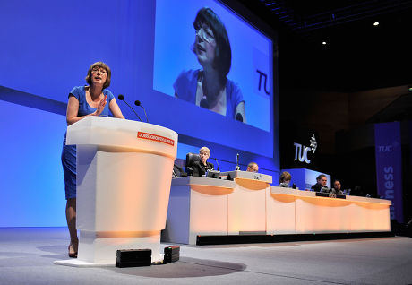 Tuc General Secretary Frances Ogrady Gives Editorial Stock Photo ...