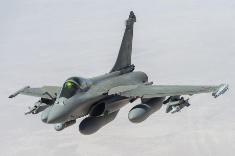 Rafale Fighter Jets Flying On Reconnaissance Editorial Stock Photo ...