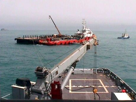 Red Hulled Ship Pacific Commodore Chartered Editorial Stock Photo ...