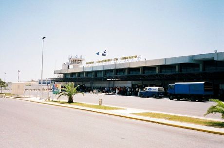 Kos Island International Airport Showing Main Editorial Stock Photo ...