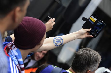 Chelsea Fan Club Emblem Tattoo On Editorial Stock Photo - Stock Image ...