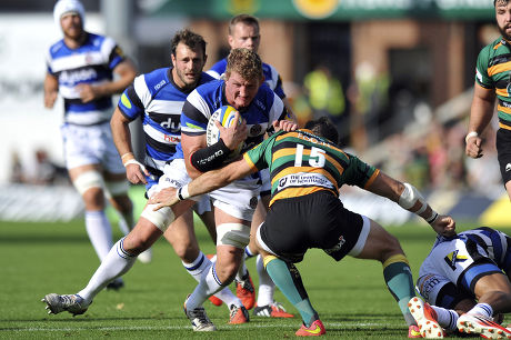 Bath Rugby Captain Stuart Hooper Takes Editorial Stock Photo - Stock ...