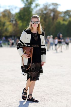 Street Style, Spring Summer 2015, Paris Fashion Week, France - 26 Sep ...