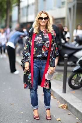 Street Style, Spring Summer 2015, Paris Fashion Week, France - 28 Sep ...