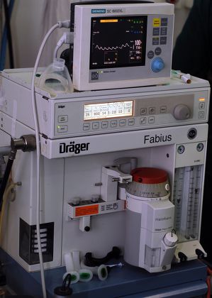 Vapouriser System This Releases Anaesthetic Into Editorial Stock Photo ...
