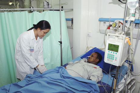 Model Released This Patient Receiving Intravenous Editorial Stock Photo ...