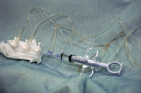 Control Syringe Threeway Manifold That Used Editorial Stock Photo ...