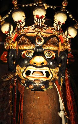 Mask Traditional Tsam Dance Erdene Zuu Editorial Stock Photo - Stock ...
