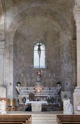 Choir Apse Romanesque Old Cathedral 12 Editorial Stock Photo - Stock ...