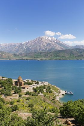 Armenian Church Holy Cross Akdamar Aghtamar Editorial Stock Photo ...