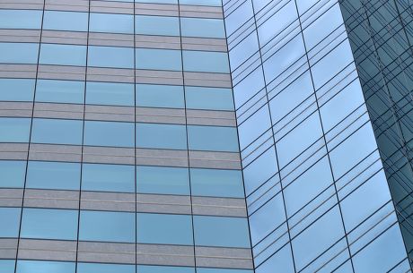 Modern Office Building Window Glass Editorial Stock Photo - Stock Image ...